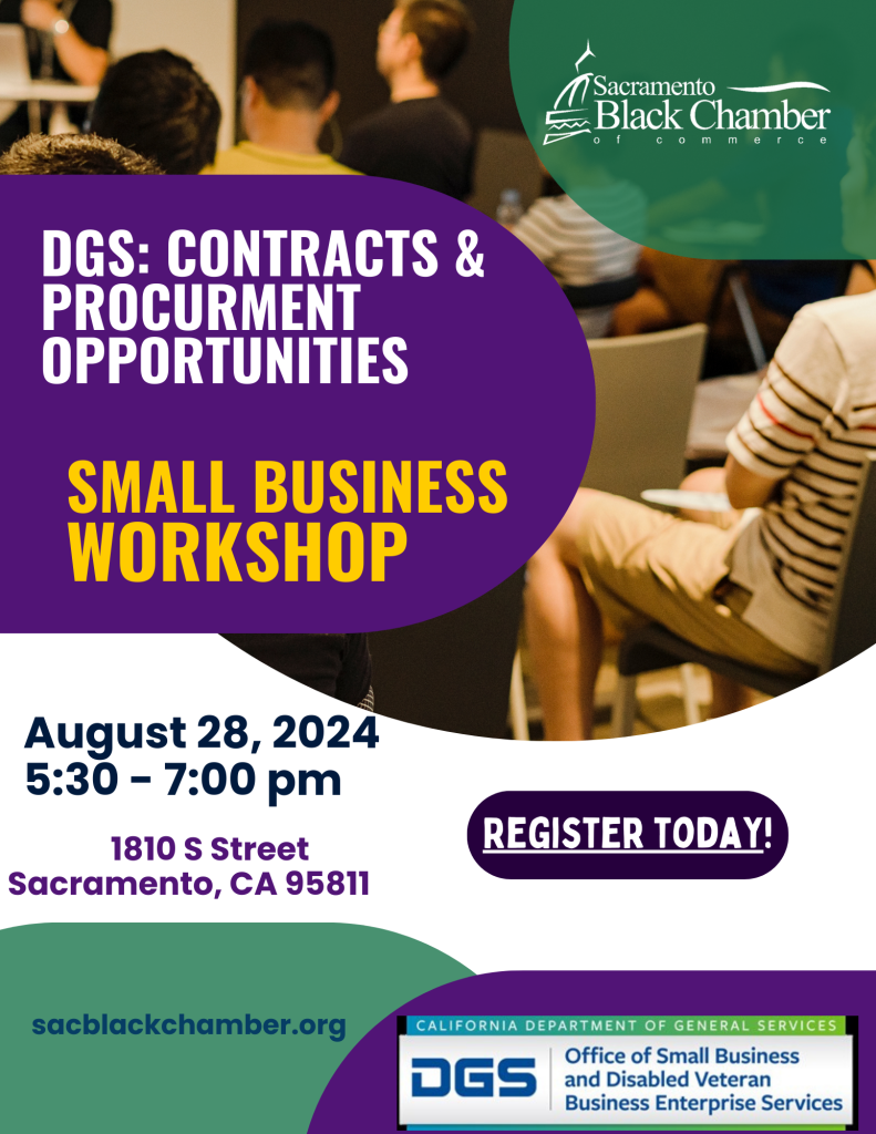 DGS: Contracts & Procurement Opportunities – Capital Black Chamber of ...